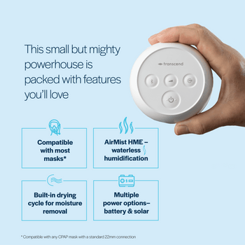 Transcend Micro: Smallest Travel CPAP Machine for Sleep Apnea Freedom ...