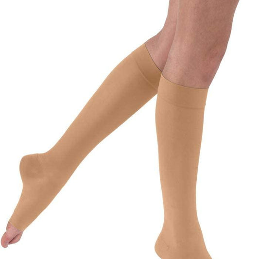 Jobst Mild Compression Ultra sheer Support | Knee High, Closed Toe, 8 ...