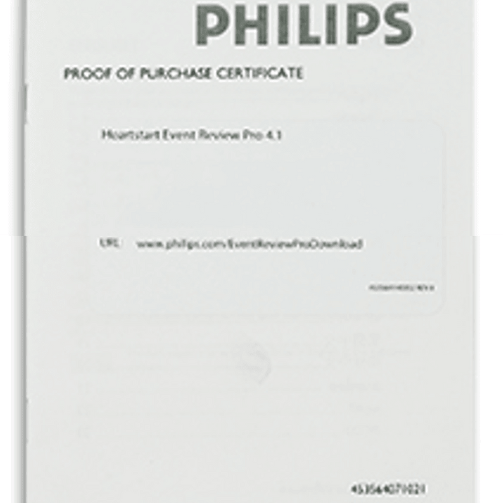 Philips HeartStart Event Review Pro Software – Multi PC – Tricare Medical
